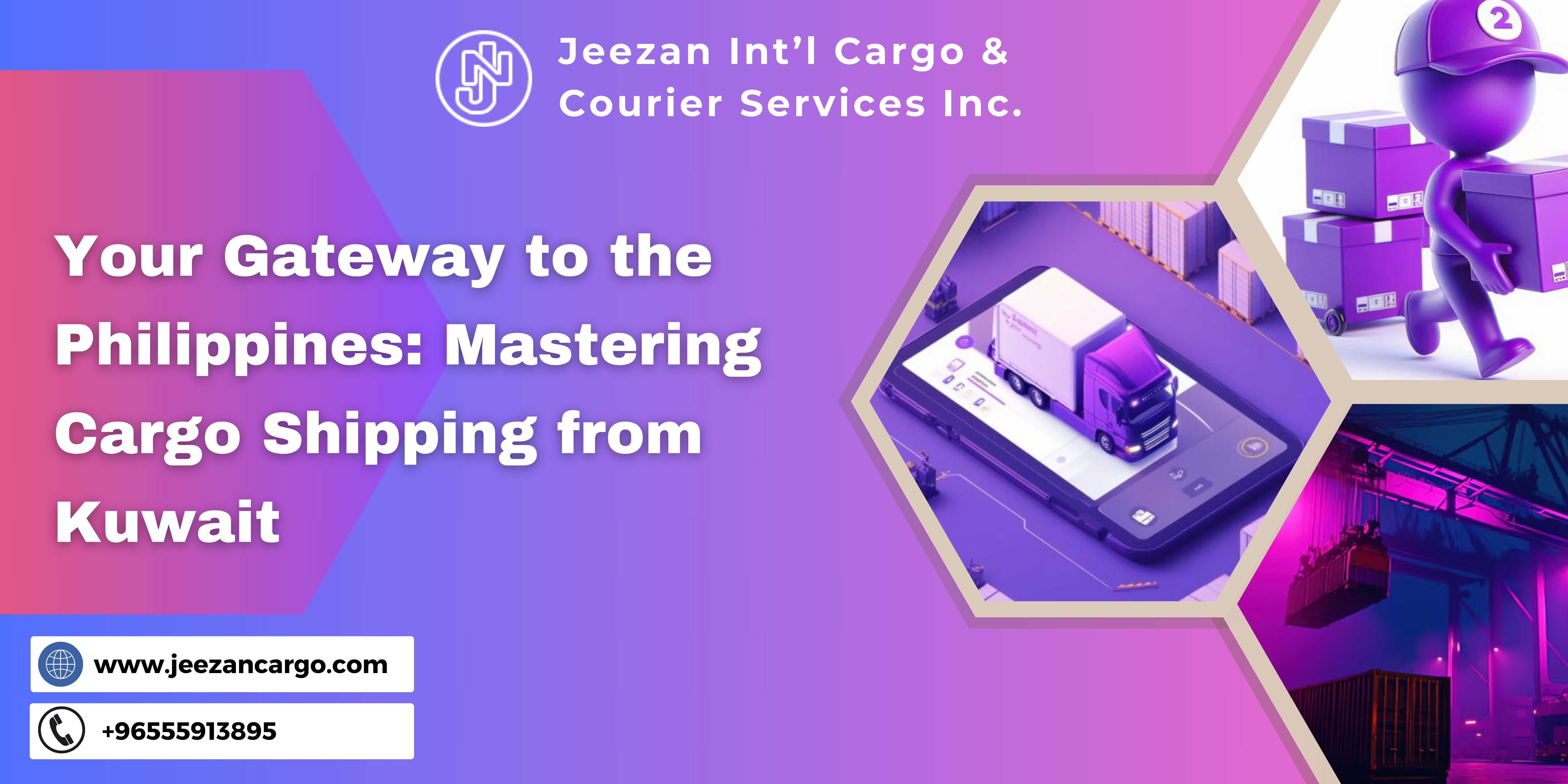 Door-to-Door Cargo & Courier Services Kuwait to Philippines - Jeezan ...